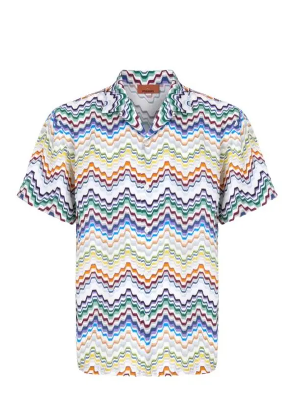 Missoni Zigzag-print Shirt - Multi-color