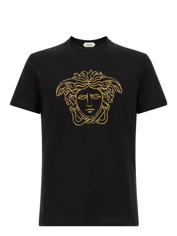 Versace Medusa Crewneck T-shirt - Black