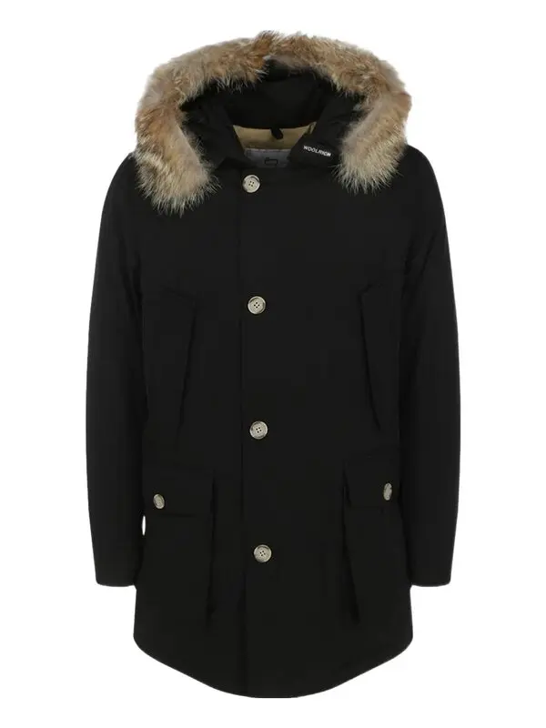 Woolrich Arctic Detachable Fur Parka - Black