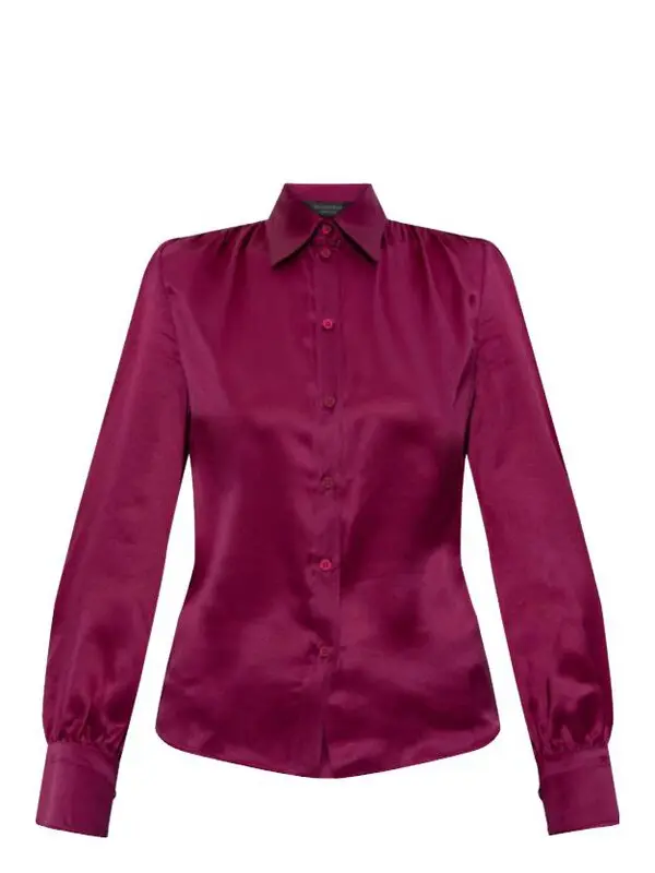 Balenciaga Long-sleeved Shirt - Red