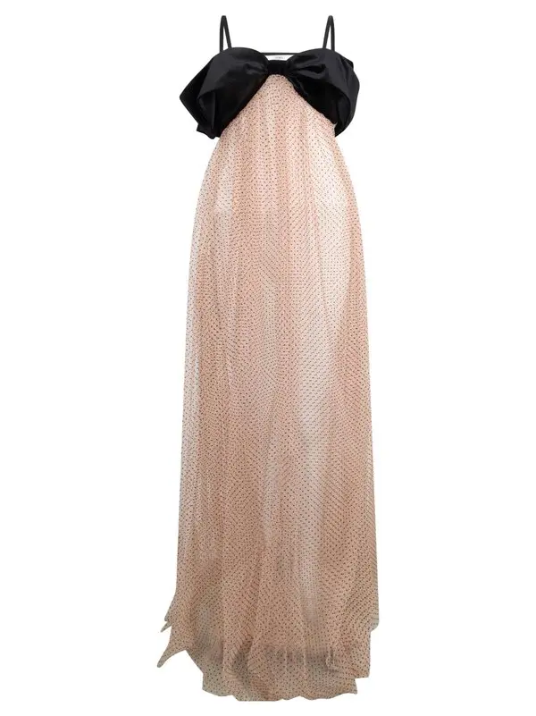 Philosophy Di Lorenzo Serafini Sequin-tulle Empire-cut Dress - Nude