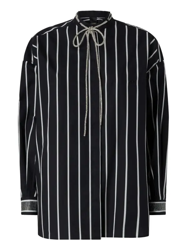 Pinko Striped Shirt - Black