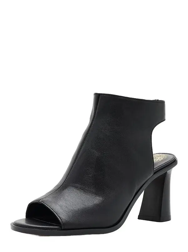 Vince Camuto Rimdia Peep Toe High Heel Sandals - Black