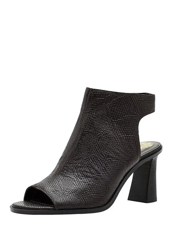 Vince Camuto Rimdia Peep Toe High Heel Sandals - Brown