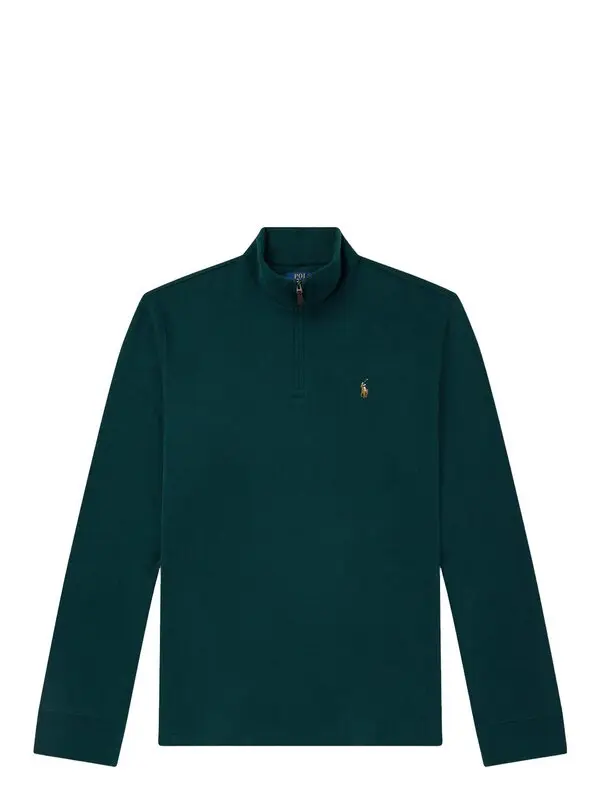 Polo Ralph Lauren Cotton Half-zip Sweater - Green