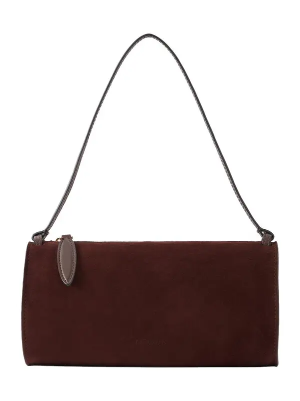 NEOUS Gemini Suede Shoulder Bag - Brown