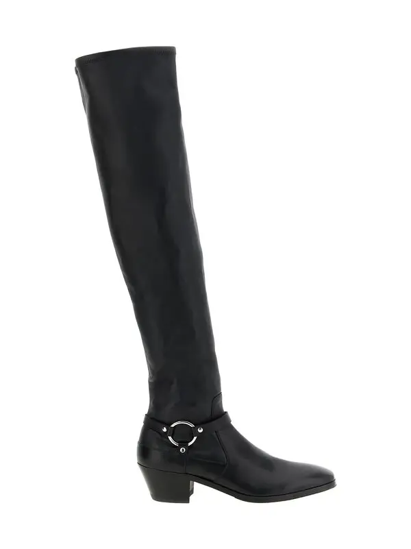 TOM FORD Cuissarde Boots - Black