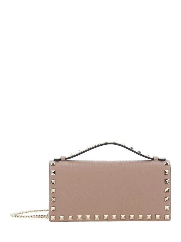 Valentino Garavani Leather Mini Bag With Rockstud Embellishment - Multicolor