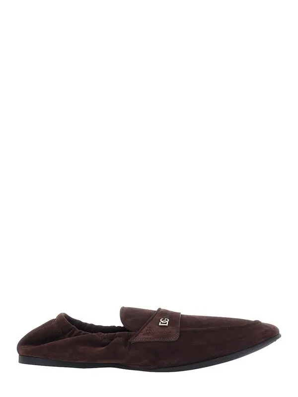 Dolce & Gabbana Ariosto Camoscio Loafers - Brown