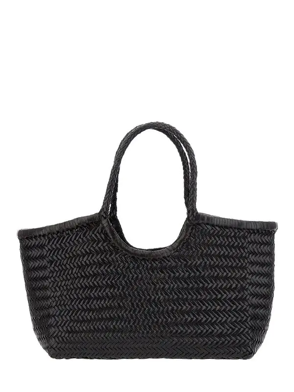Dragon Diffusion Woven Leather Tote Bag - Multicolor