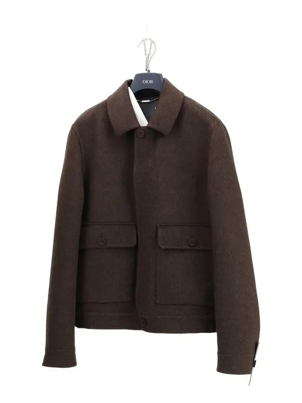 Dior Icon Cashmere Bomber - Gray