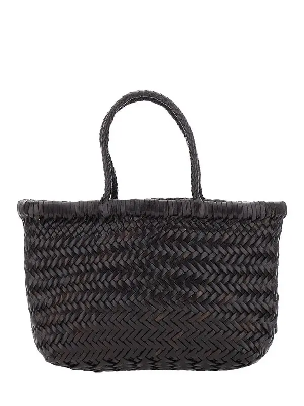 Dragon Diffusion Flat Gora Mini Handbag - Brown
