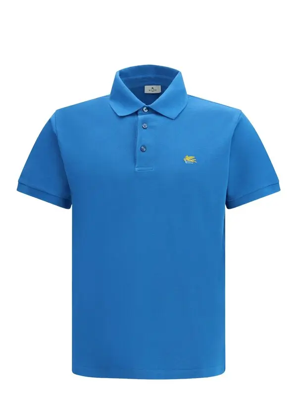 Etro Roma Polo Shirt - Blue