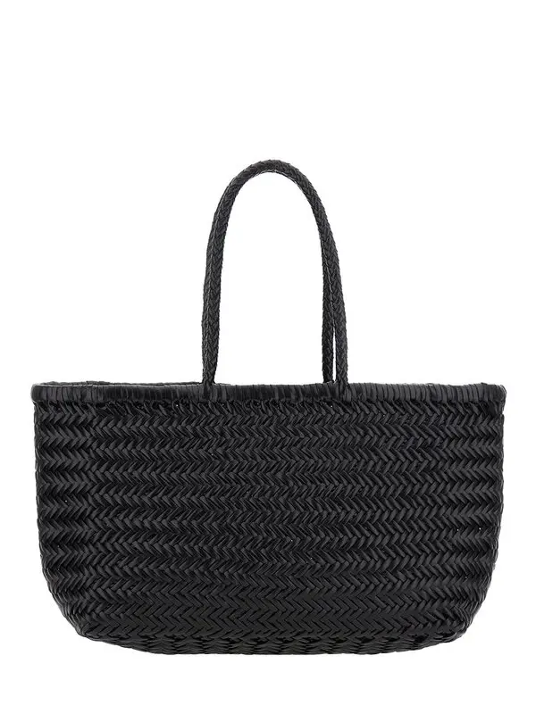 Dragon Diffusion Bamboo Triple Jump Shopper Bag - Black
