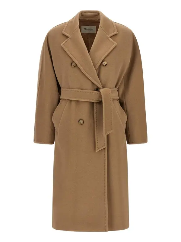 Max Mara Madame 101801 Icon Coat' Coat - Cream