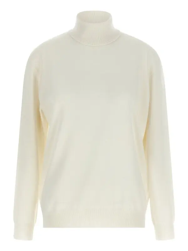 Brunello Cucinelli Monile' Sweater - White