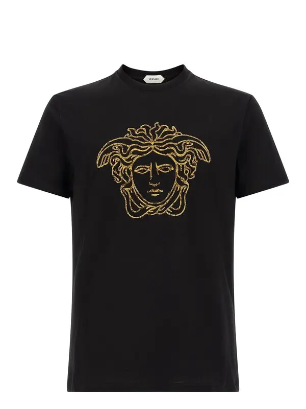 Versace Medusa' T-shirt - Black