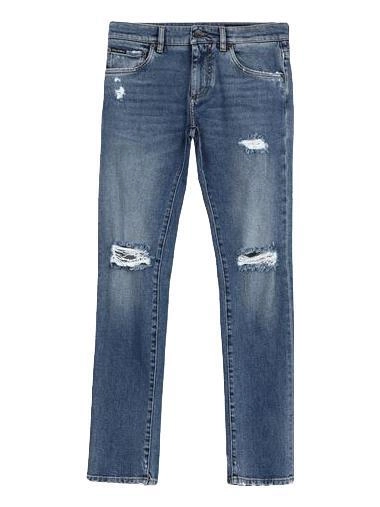 Dolce & Gabbana Jeans Size Cotton, Elastane - Blue
