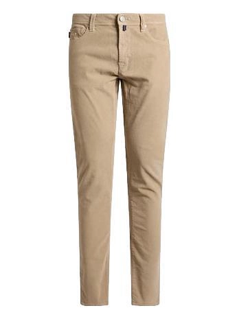 TRAMAROSSA Cotton Stretch Corduroy Slim Fit Pants - Beige