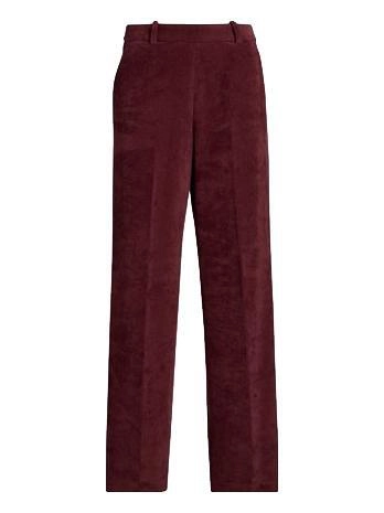 CIRCOLO 1901 Wide-leg Corduroy Trousers - Red