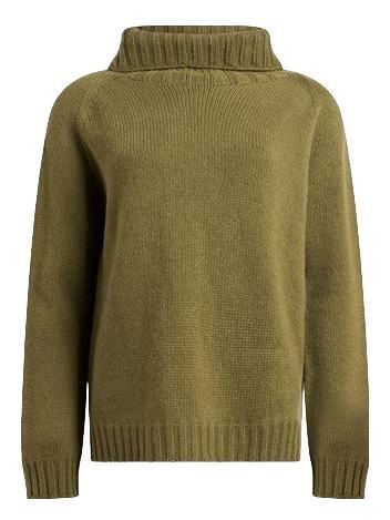 ARAGONA Turtleneck Size Cashmere - Green