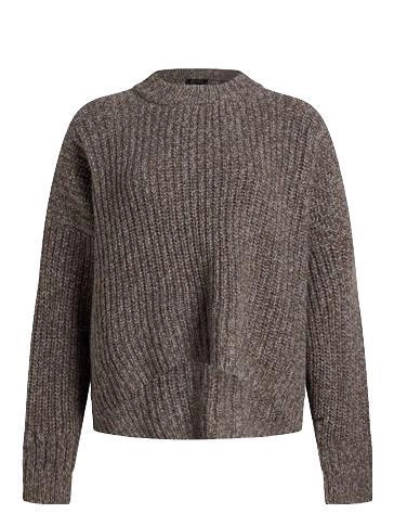 ARAGONA Sweater Size Baby Alpaca Wool, Merino Wool - Brown