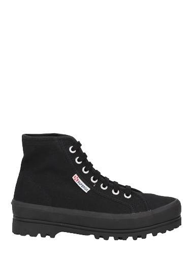Superga High-top Sneakers With Lug Sole - Black