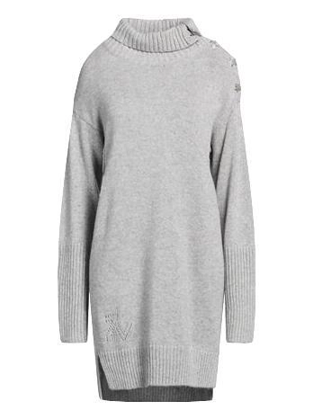 Zadig&Voltaire Mini Dress Size Cashmere, Polyester - Light Grey