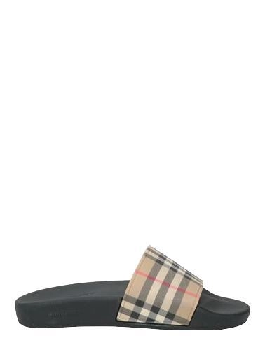 Burberry Sandals Size Rubber - Beige