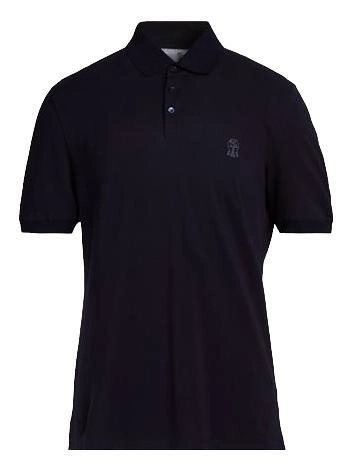 Brunello Cucinelli Polo Shirt Size Cotton - Navy