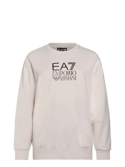EA7 Sweatshirt Size Cotton, Polyester - White