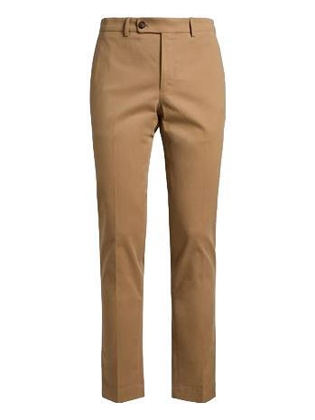 Incotex Cotton Elastane Chino Pants - Beige