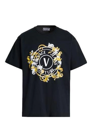 Versace T-shirt Size Cotton - Black