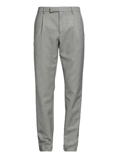 LARDINI Wool Tailored Trousers - Black