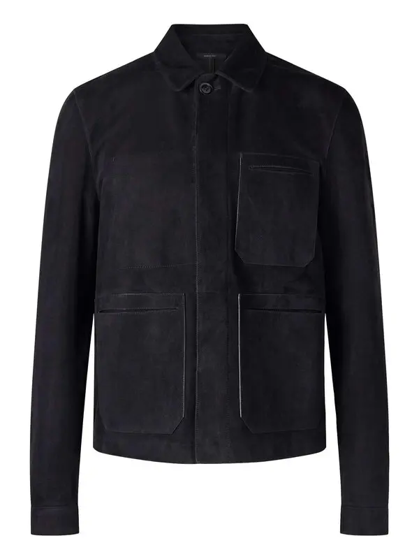 TOM FORD Suede Field Jacket - Black
