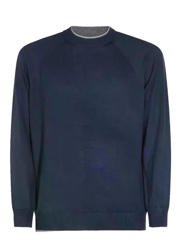 Eleventy Wool Sweater - Blue
