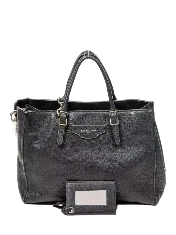 Balenciaga Papier A4 Zip Around Tote Bag - Black