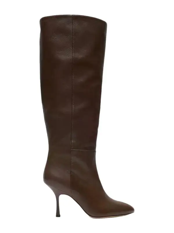 STUART WEITZMAN Madison Leather Knee-high Boots - Brown