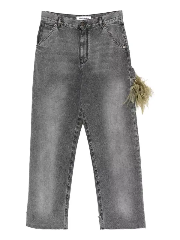 DARKPARK Lisa Raw-cut Jeans - Black