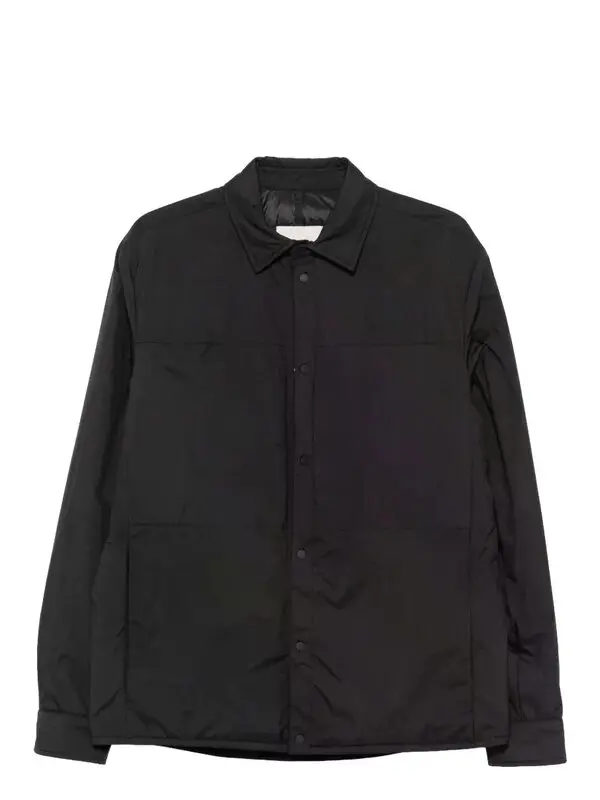 Moncler Revoline Logo Patch Shirt Jacket - Black