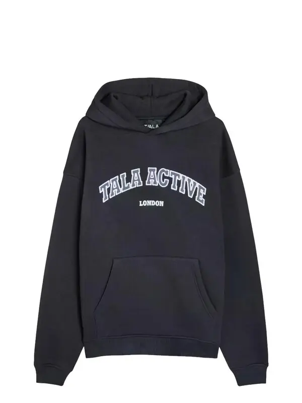 TALA Logo-print Hoodie - Blue