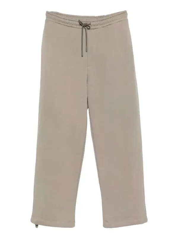 WOC Drawstring-waist Track Pants - Neutrals