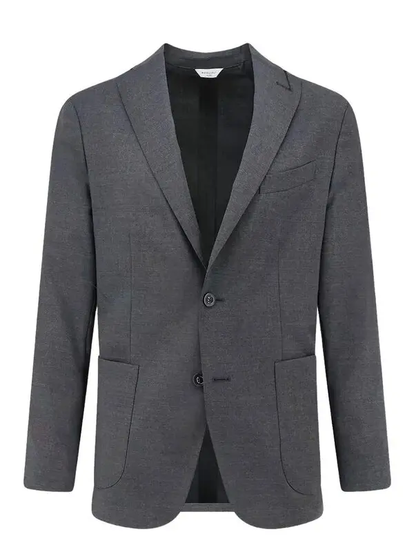Boglioli Single-breasted Blazer - Grey