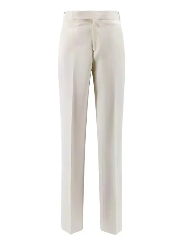 LARDINI Palu Tailored Trousers - White