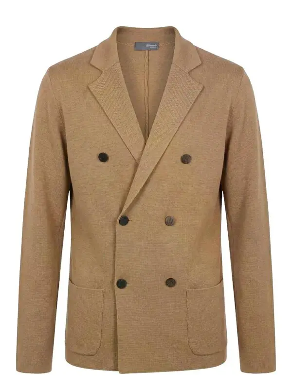 DRUMOHR Double-breasted Blazer - Brown