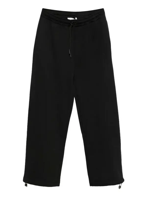 WOC Cajamarca Drawstring-waist Track Pants - Black