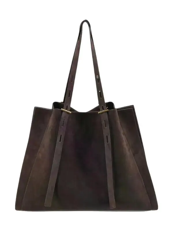 MINOBOSSI Paula Suede Shoulder Bag - Brown