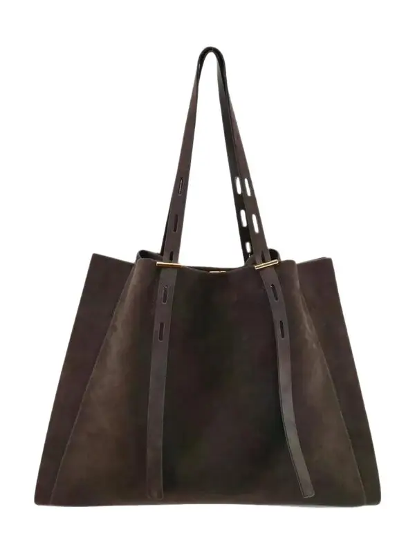 MINOBOSSI Paula Suede Shoulder Bag - Brown
