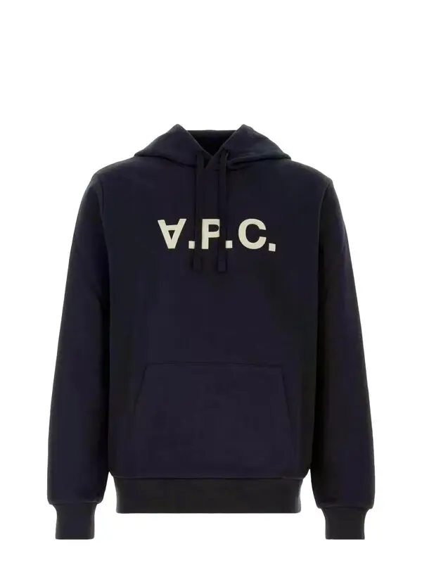 A.p.c. V.p.c. Logo-print Hoodie - Black