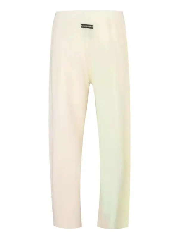 IZAAK AZANEI Ribbed-knit Culottes - Neutrals